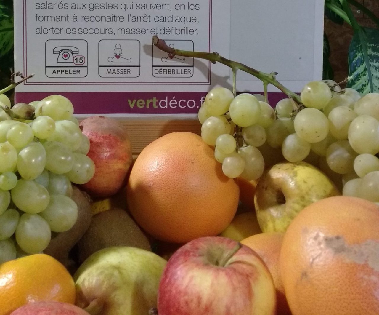 Livraison de fruits au bureau à Paris